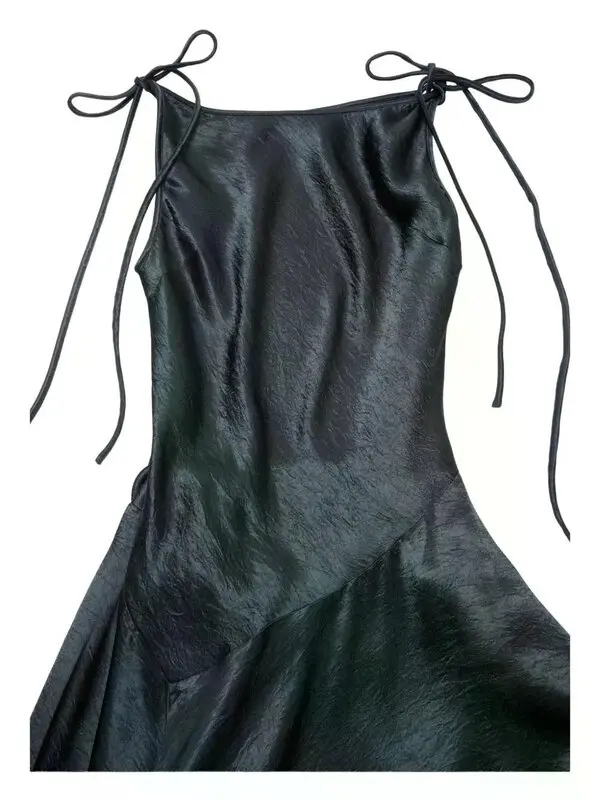 Acne Studios Lace-trim Asymmetric Dress