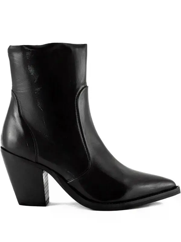 JULIE DEE 70mm Pointed-toe Heeled Ankle Boots