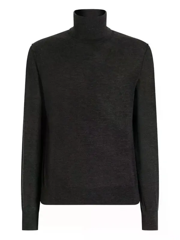 Dolce & Gabbana Turtleneck Cashmere Sweater - Grey