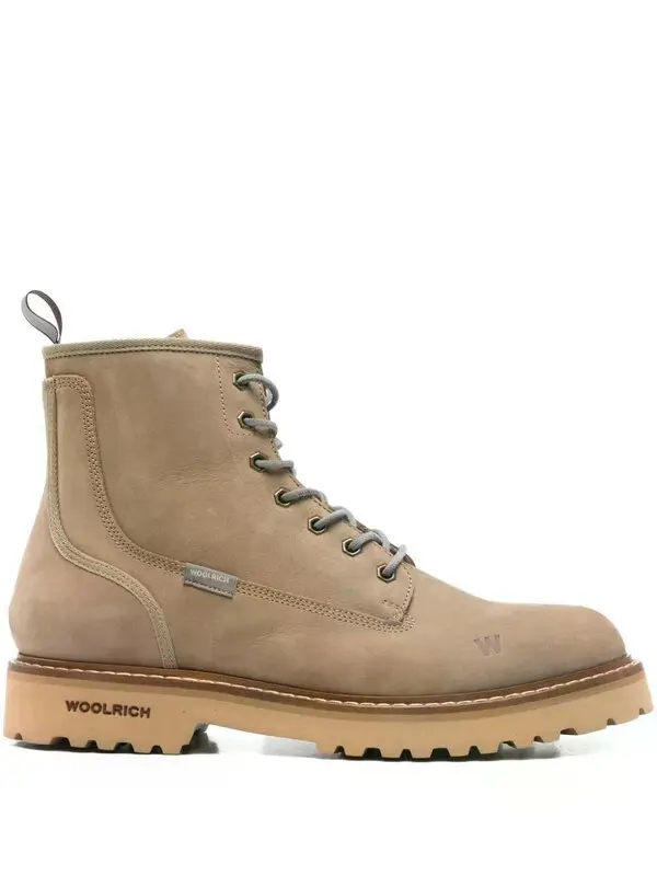 Woolrich Boots‎ Mens 6 Chukka Ankle Booties Beige Lace Up Round Toe Woolrich Mens Explorer Chukka Boots | Mercari main image 4