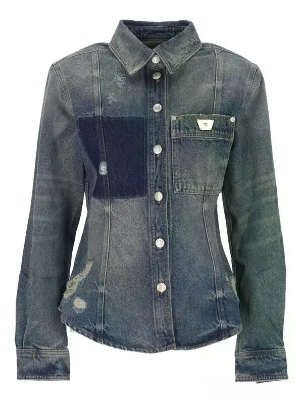 MISBHV Patchwork Denim Shirt