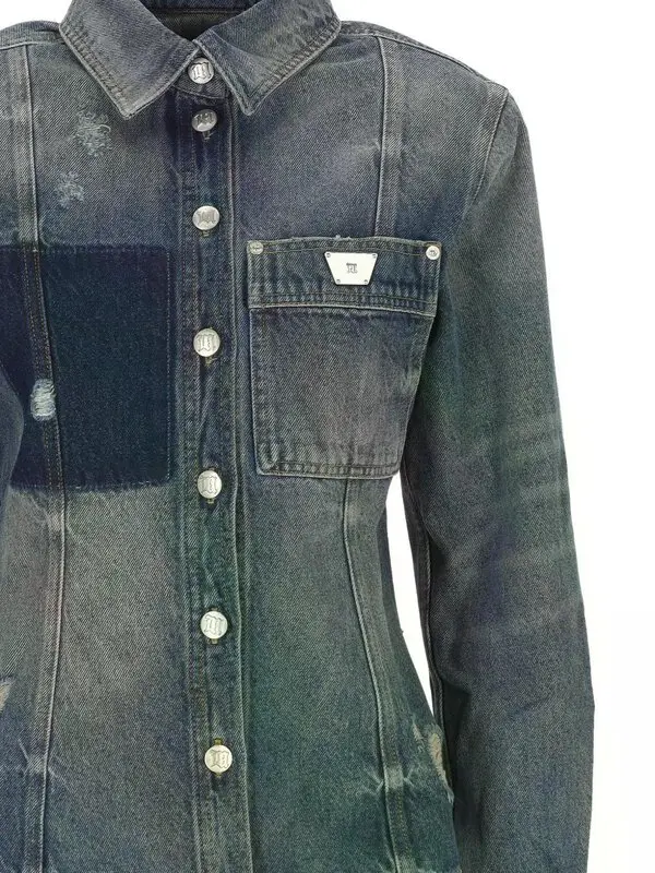 MISBHV Patchwork Denim Shirt