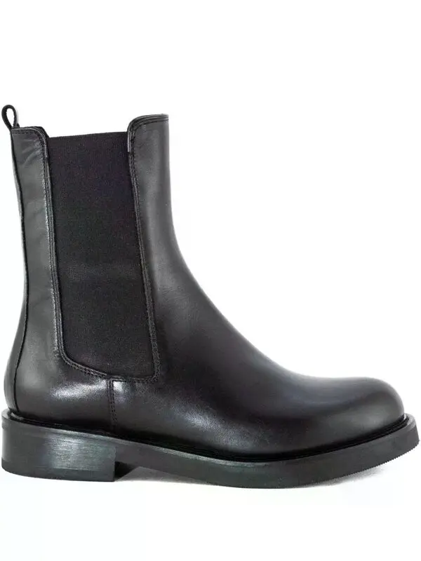 JULIE DEE Elastic-insert Chelsea Boots