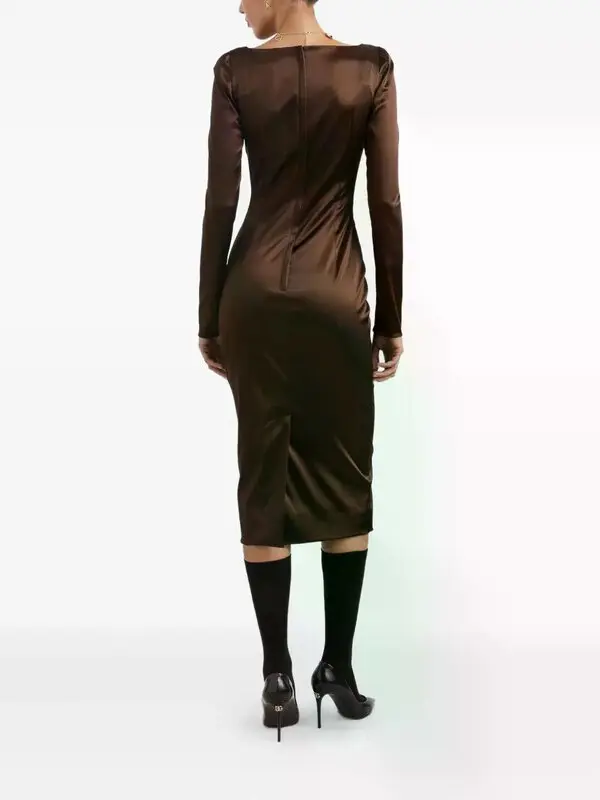 Dolce & Gabbana Midi Satin Dress