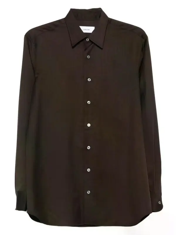 LARDINI Long-sleeve Button-down Shirt