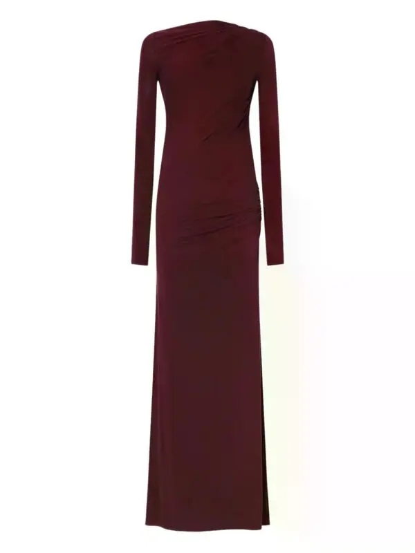 Andamane Open-back Maxi Dress - Red
