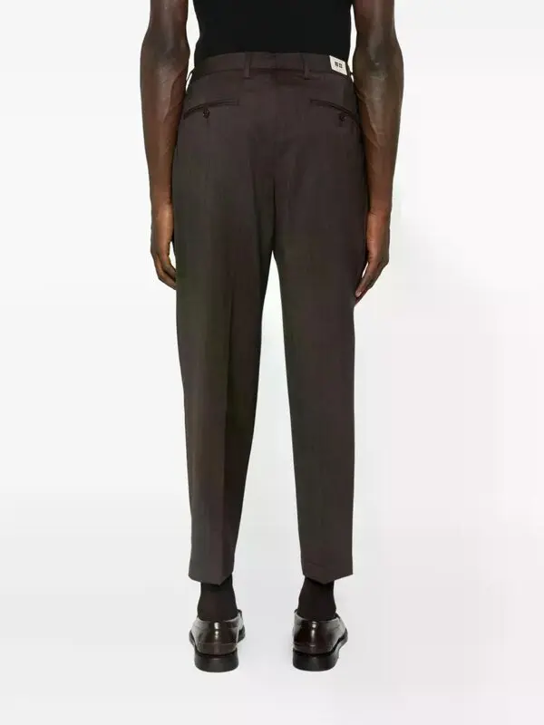 BRIGLIA 1949 Portobellos Pleated-front Trousers