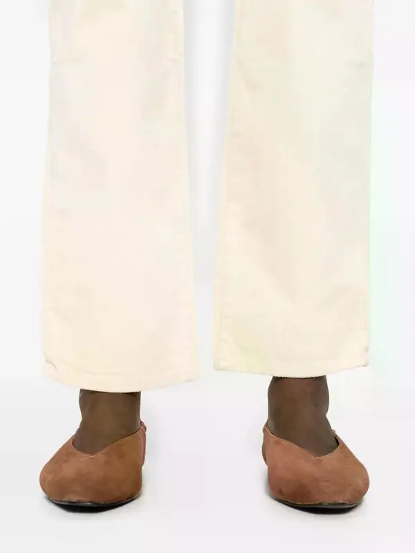 7 For All Mankind Cotton-modal Blend Straight Trousers