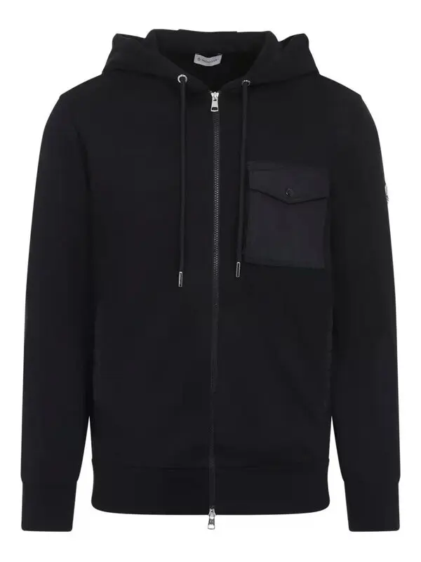Moncler Hooded Zip-up Jacket