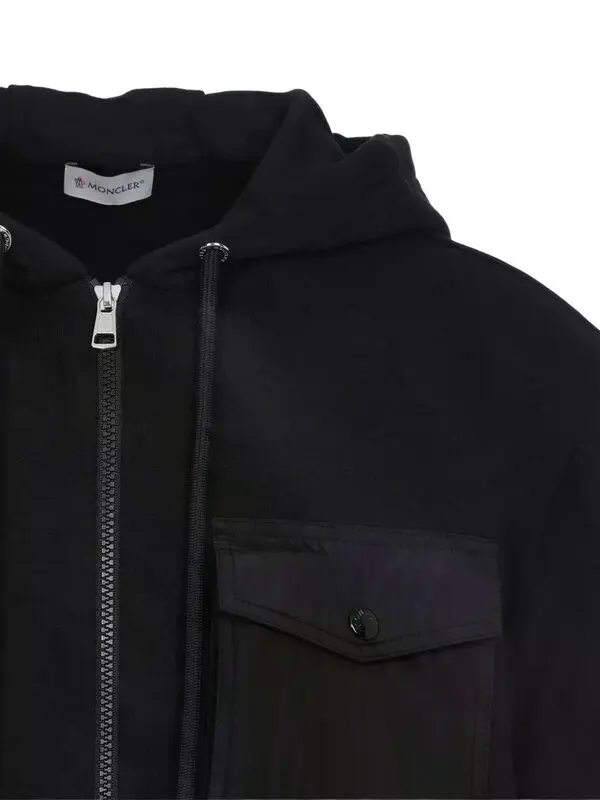 Moncler Hooded Zip-up Jacket
