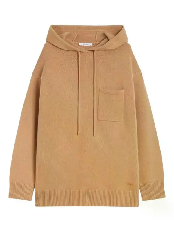Max Mara Hooded Pocket Sweater - Neutrals