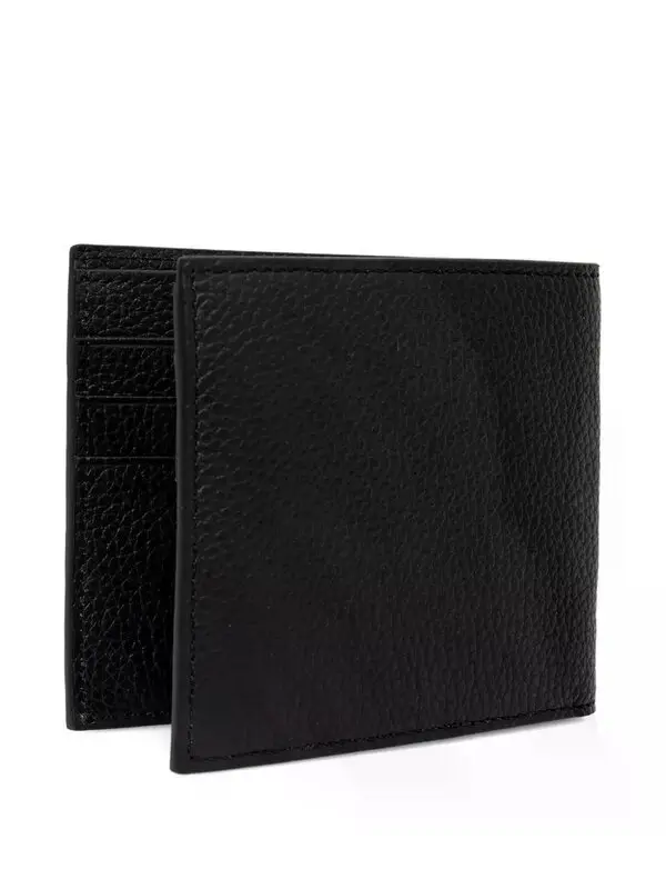 TRUSSARDI Cartera Leather Logo Bi-fold Wallet