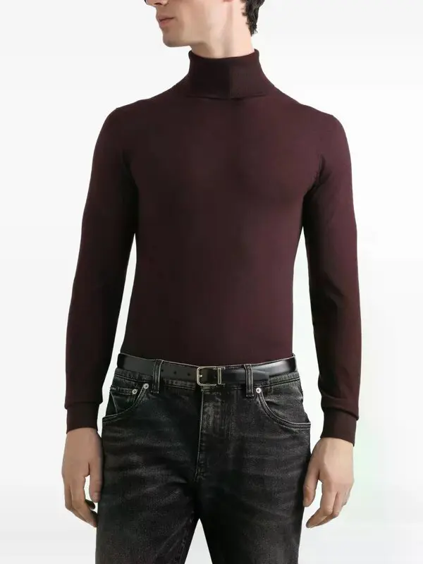 Dolce & Gabbana Turtleneck Sweater - Red