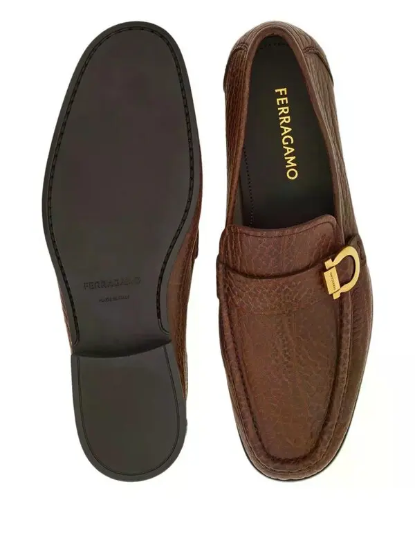 FERRAGAMO Gancini Buckle Loafers