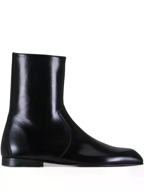 Khaite Colt Ankle Boots - Black