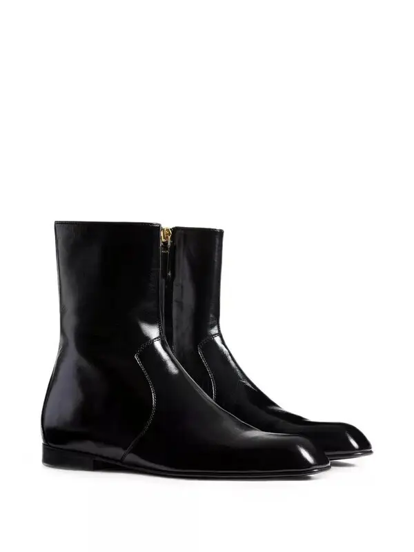 Khaite Colt Ankle Boots - Black