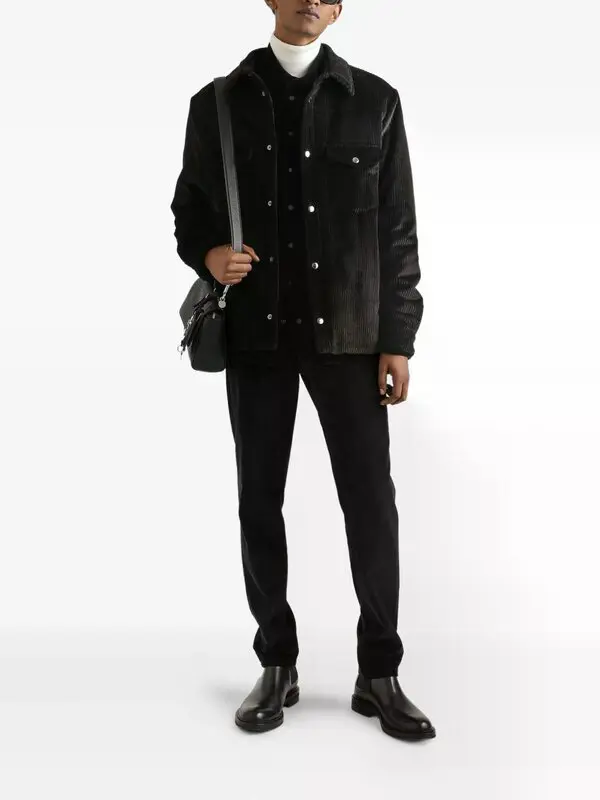 Dolce & Gabbana Corduroy Shirt - Black