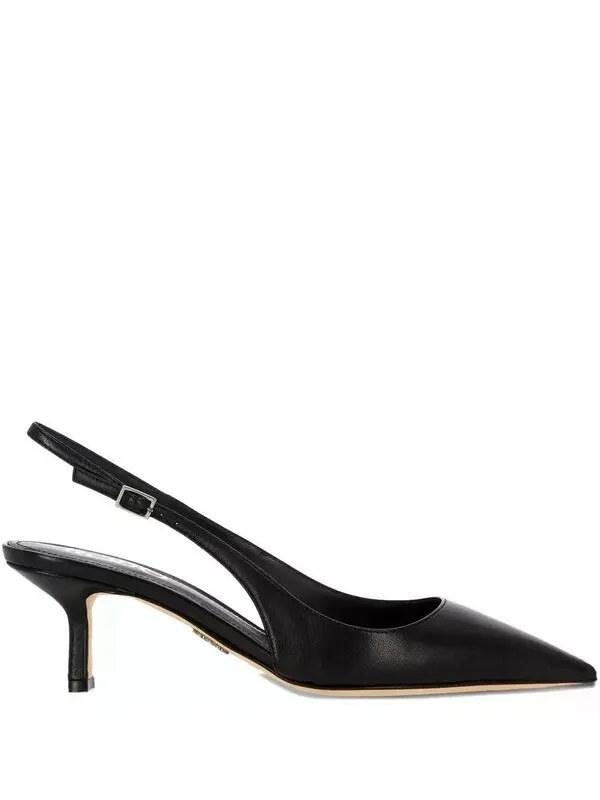 Rodo 35mm Slingback Leather Pumps