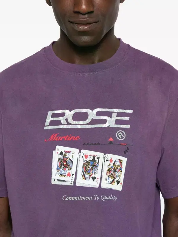 Martine Rose Playing-cards T-shirt