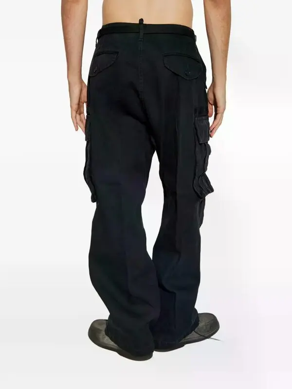 Dsquared2 Cargo-pocket Trousers - Black