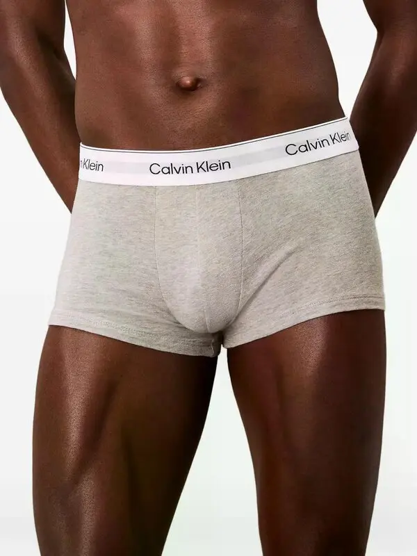 Calvin Klein Branded Waistband Boxer Shorts - Grey