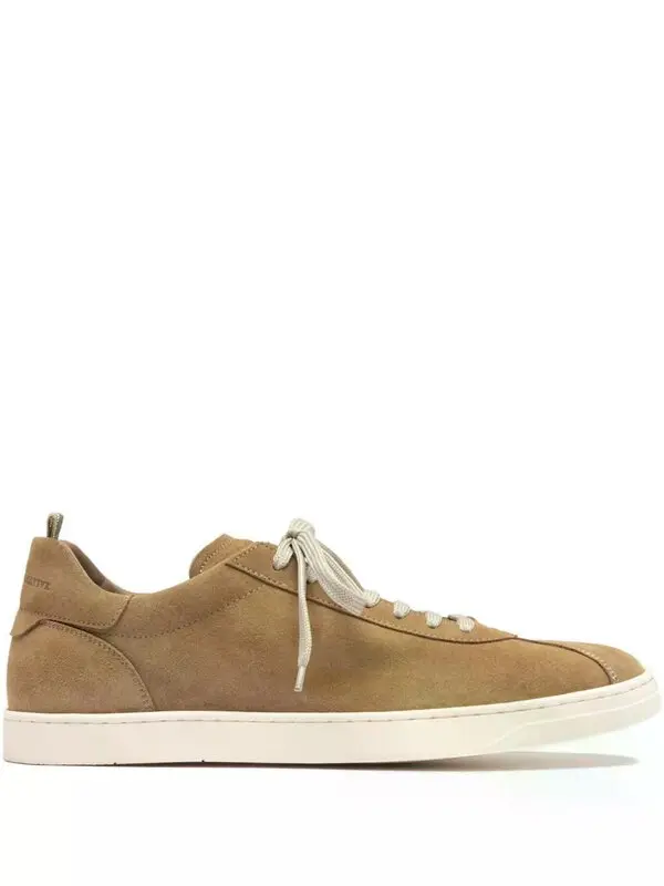 Officine Creative Lace-up Suede Sneakers - Brown