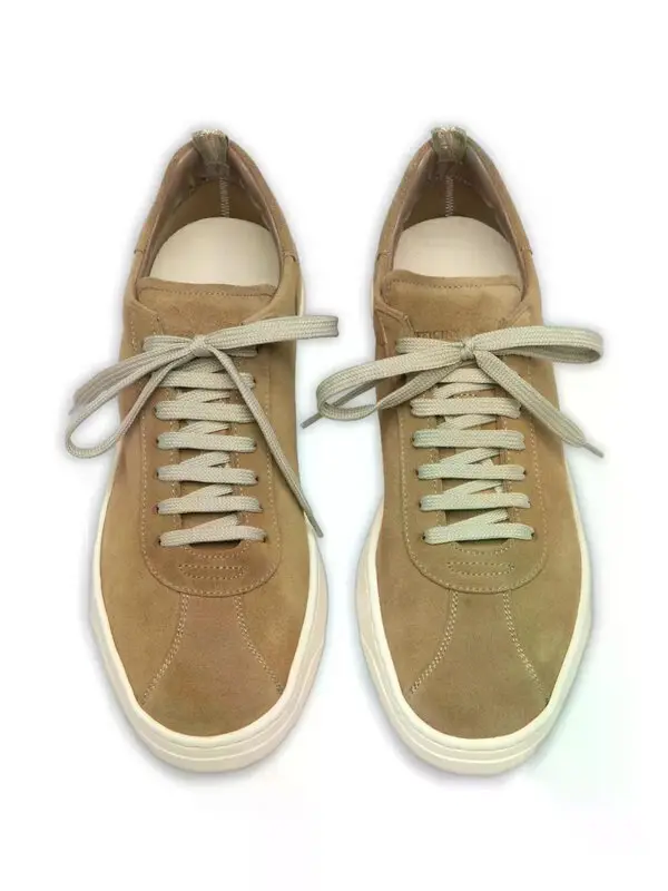Officine Creative Lace-up Suede Sneakers - Brown
