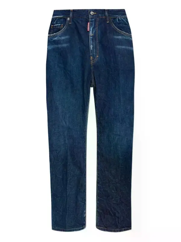 Dsquared2 Distressed Five-pocket Jeans - Blue