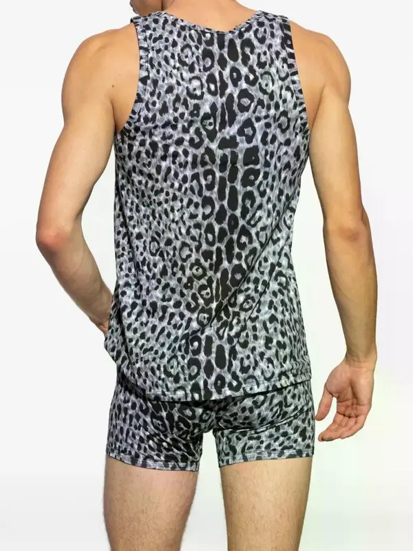 Versace Leopard-print Top