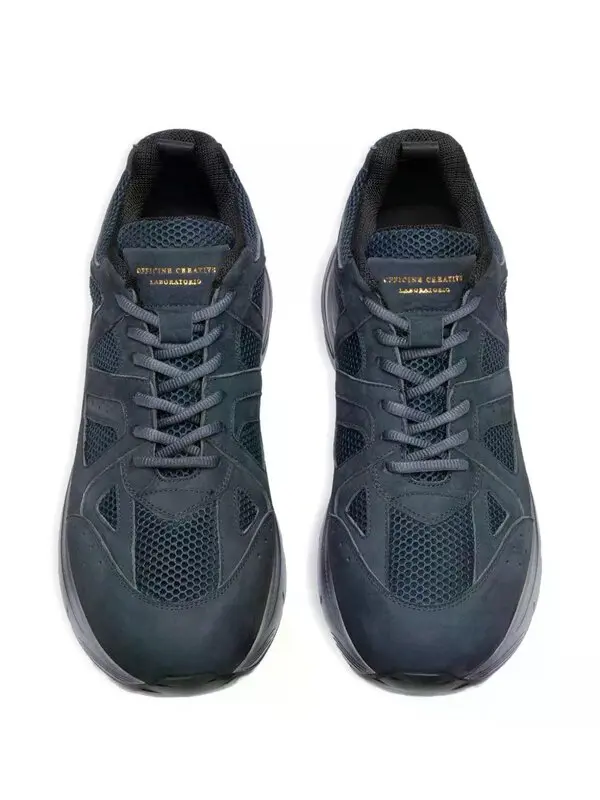 Officine Creative Mesh Panelled Sneakers