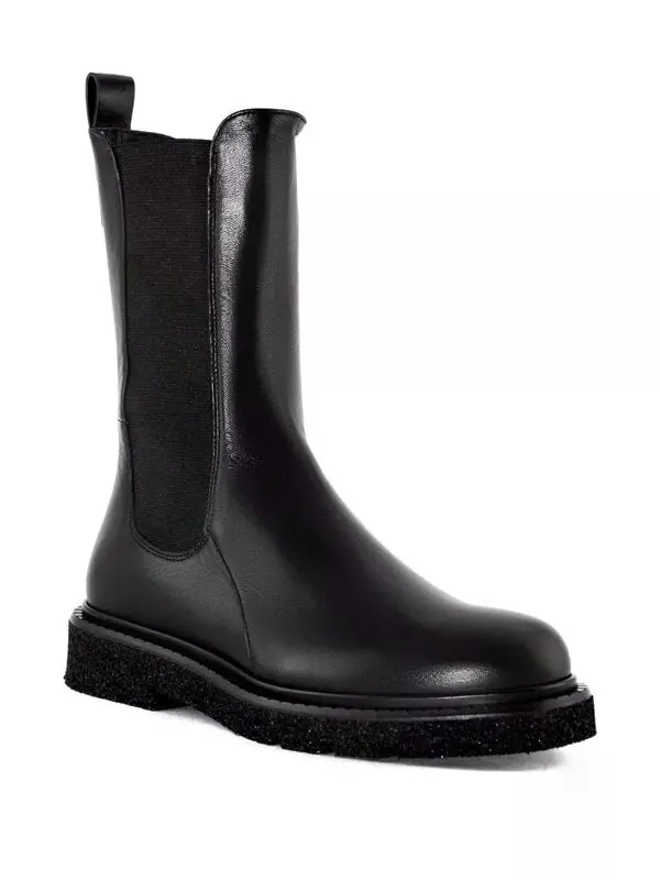 GUGLIELMO ROTTA Elastic-insert Leather Boots