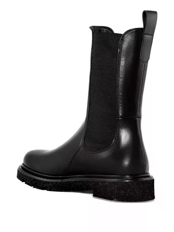 GUGLIELMO ROTTA Elastic-insert Leather Boots