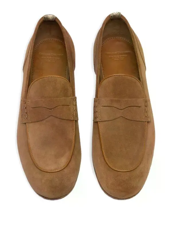 Officine Creative Penny Suede Loafers
