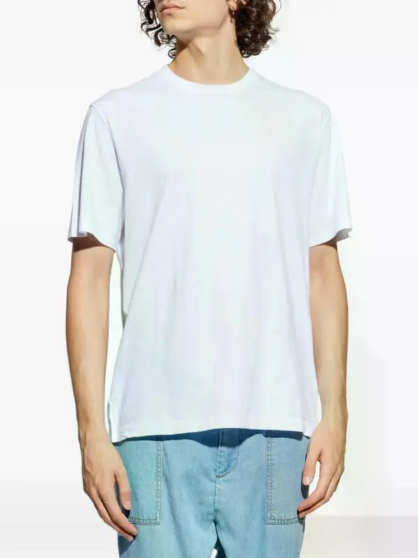Officine Générale Crew-neck Short-sleeve T-shirt - White