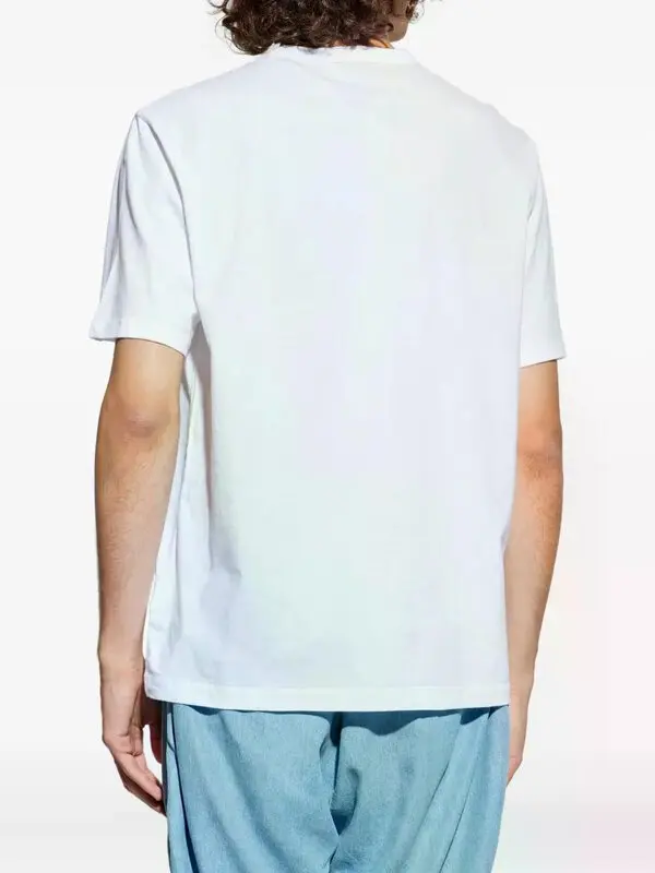 Officine Générale Crew-neck Short-sleeve T-shirt - White