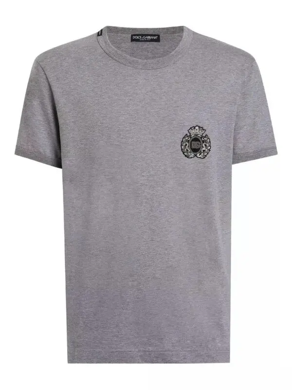 Dolce & Gabbana Embellished Crew-neck T-shirt