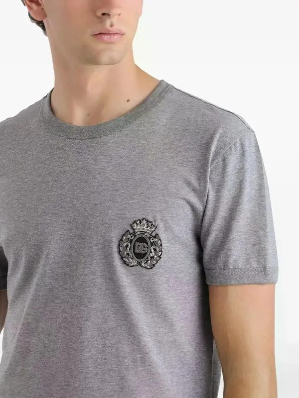 Dolce & Gabbana Embellished Crew-neck T-shirt
