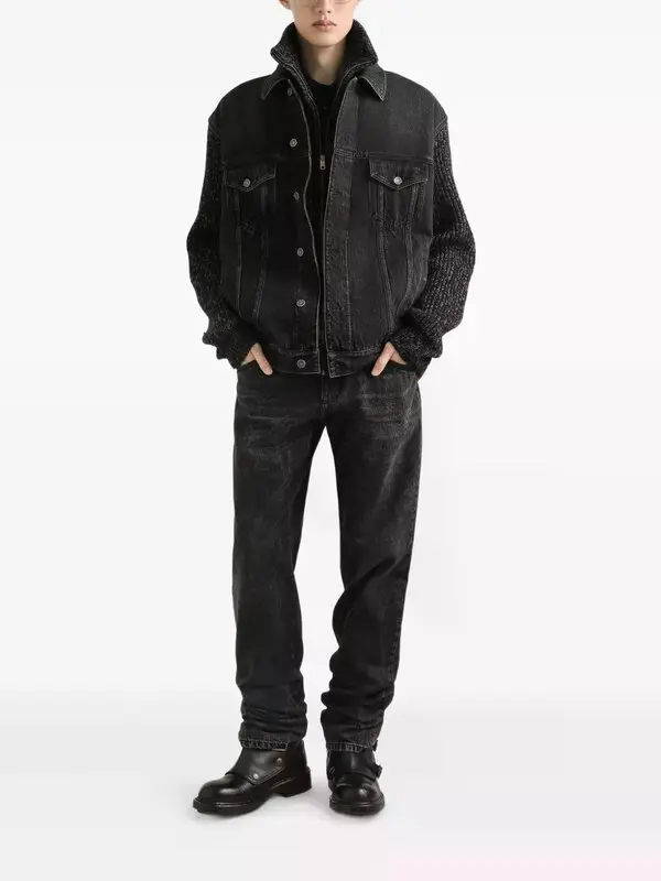 Dolce & Gabbana Long-sleeve Polo Shirt