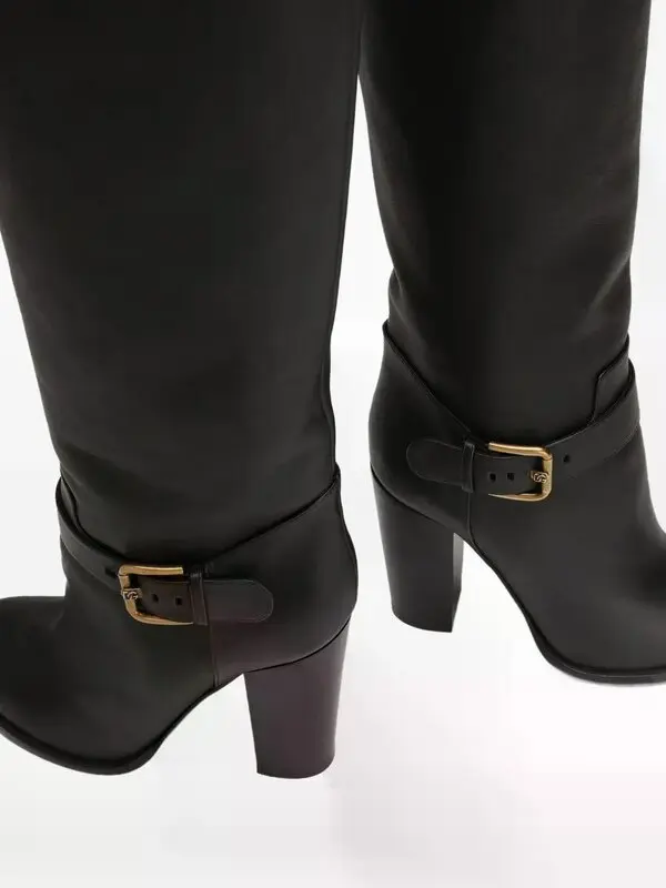 Dolce & Gabbana Leather Knee-high Boots