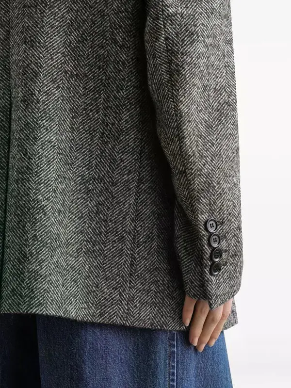 Dolce & Gabbana Herringbone Double-breasted Jacket