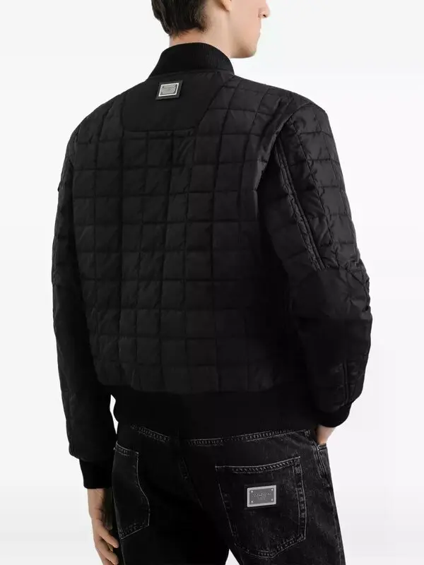 Dolce & Gabbana Quilted Bomber Jacket