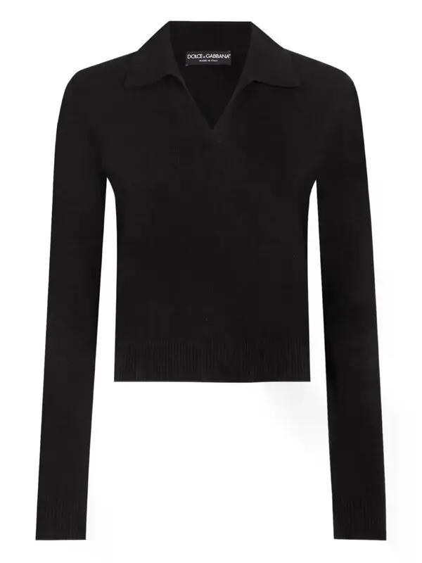 Dolce & Gabbana Cashmere Long Sleeve Top