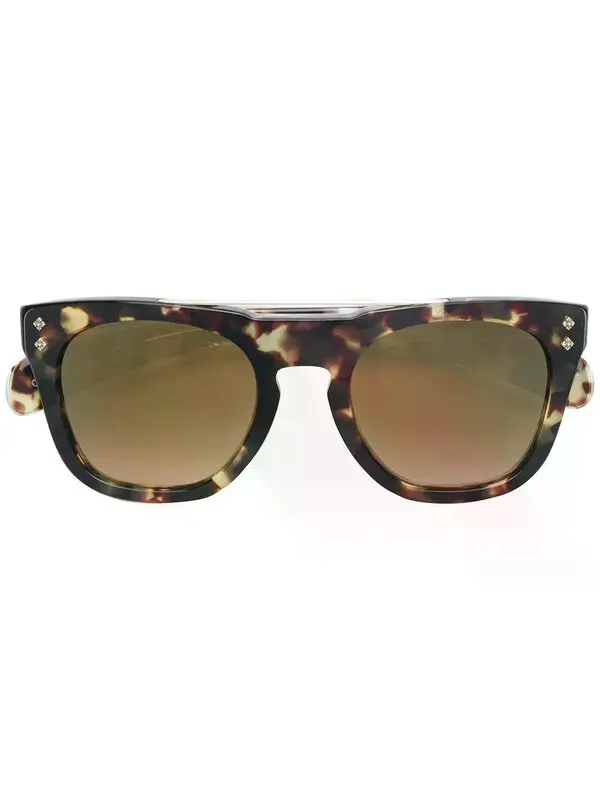 SHAMBALLA JEWELS Shamballa X Larry Sands Truth Sunglasses - Brown