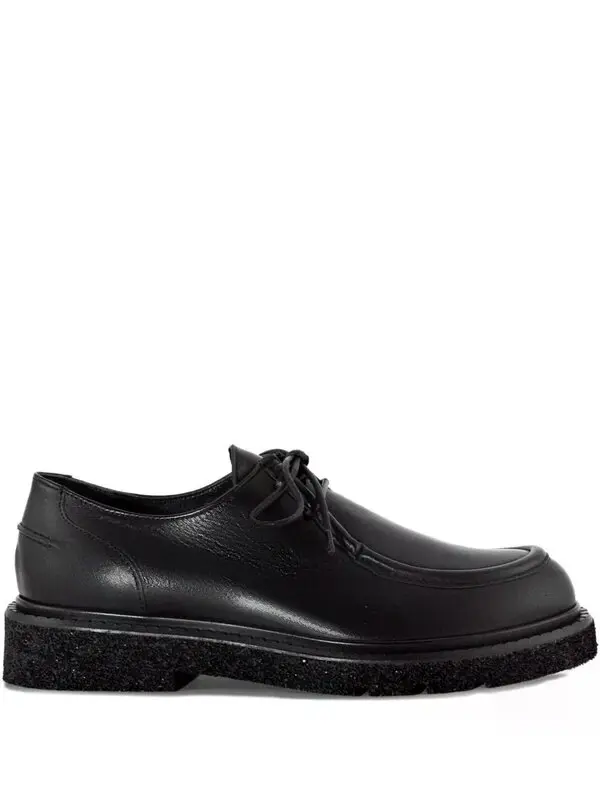 GUGLIELMO ROTTA Leather Round-toe Lace-up Shoes