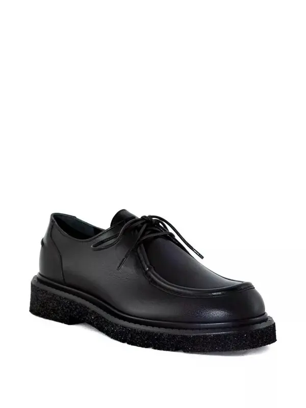 GUGLIELMO ROTTA Leather Round-toe Lace-up Shoes