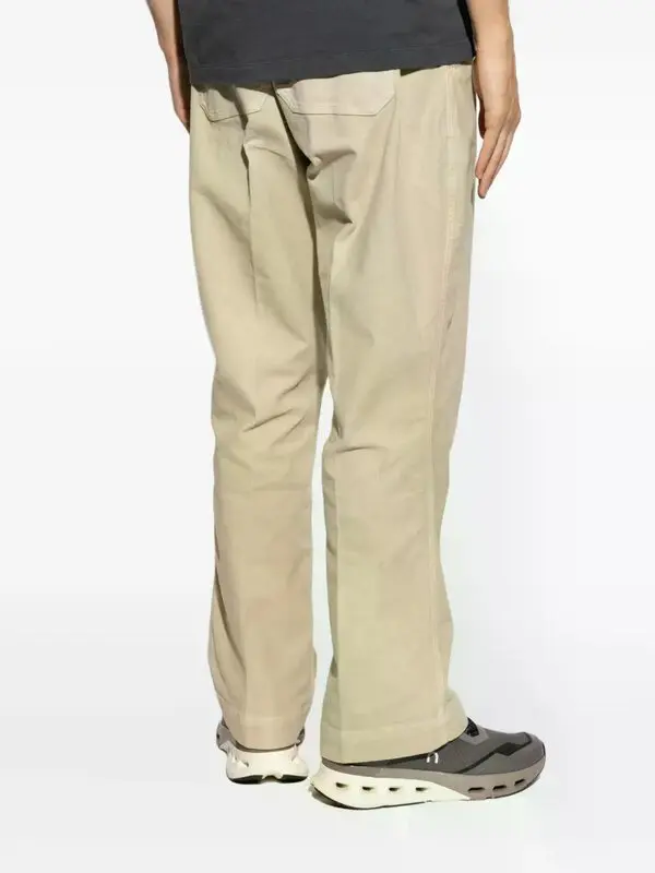 Officine Générale Button-fly Cotton Trousers