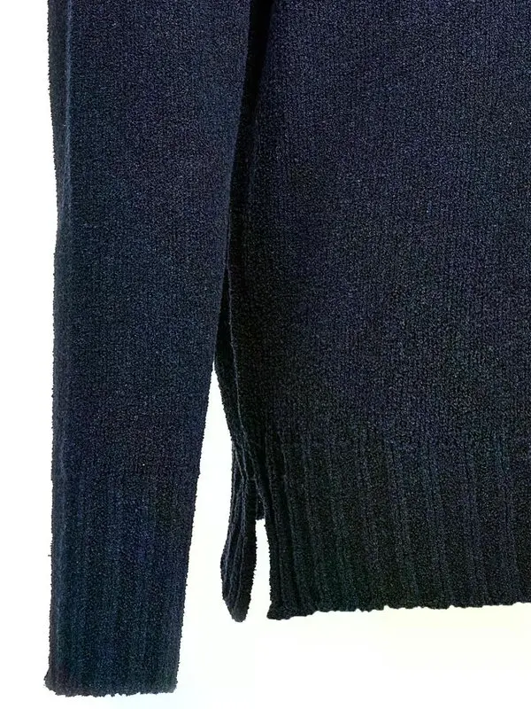 MA'RY'YA V-neck Cotton Sweater