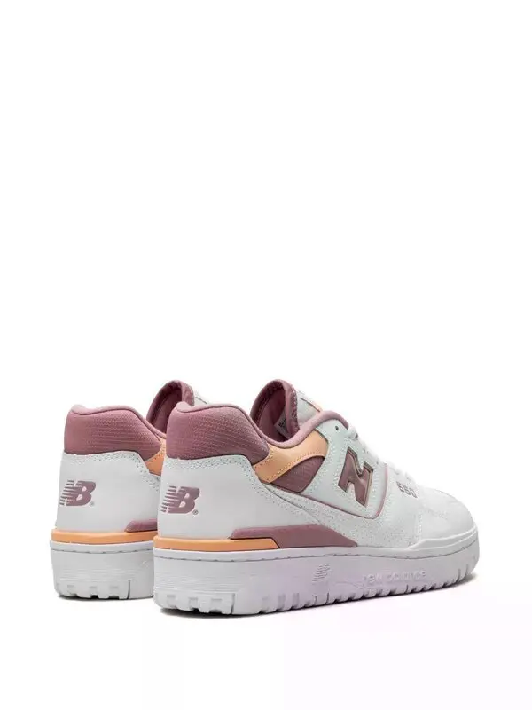 NEW BALANCE 550 Hazy Peach Sneakers - White
