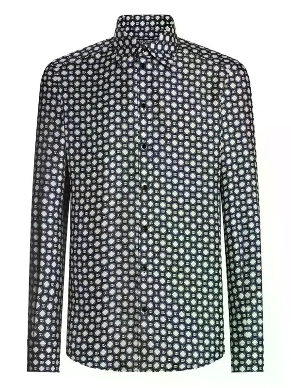 Dolce & Gabbana Geometric-print Shirt