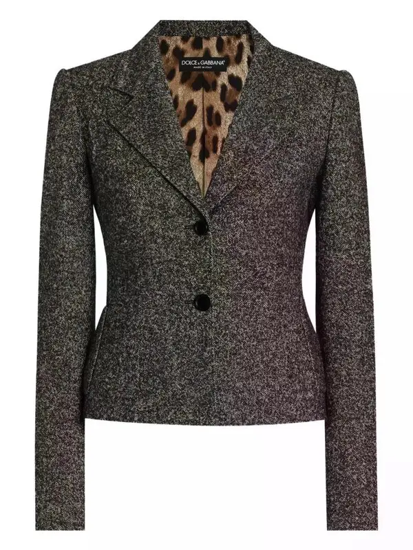 Dolce & Gabbana Mélange-effect Jacket